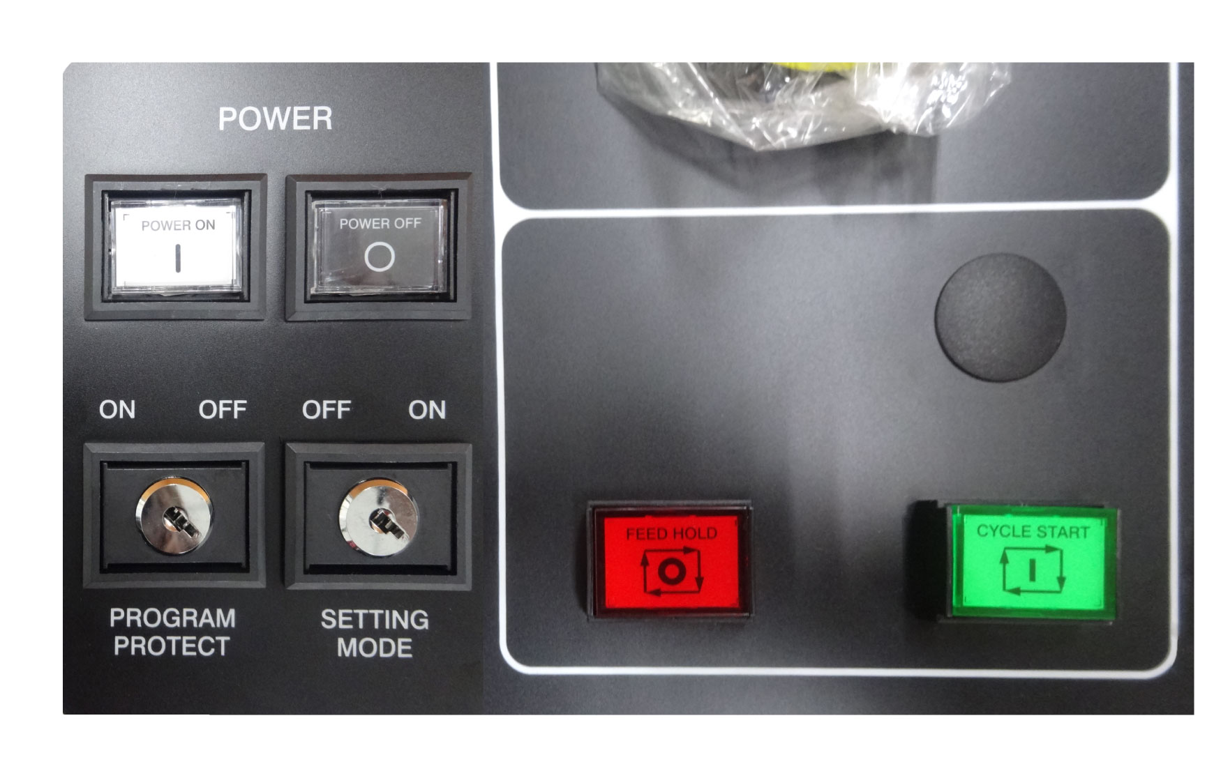 New Transparent Button CNC Machining Center Operator Panel